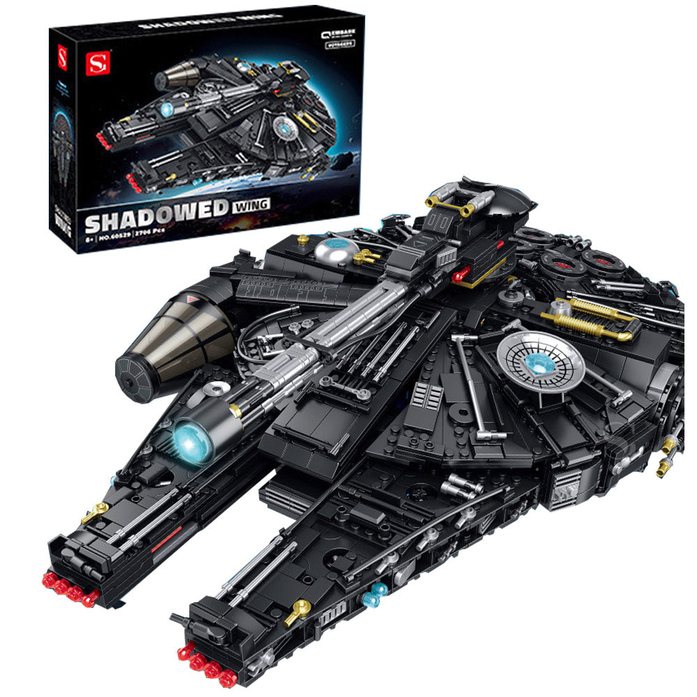 Millennium Falcon Mark II Raumschiff, 2700+ Teile Raumschiff Modell Kl