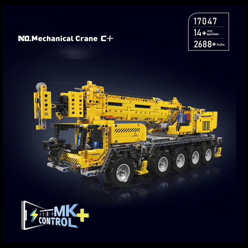 Technik Kran LKW Mit 8 M0T0R, Technik Kranwagen XXL Ferngesteuert, Tec ...